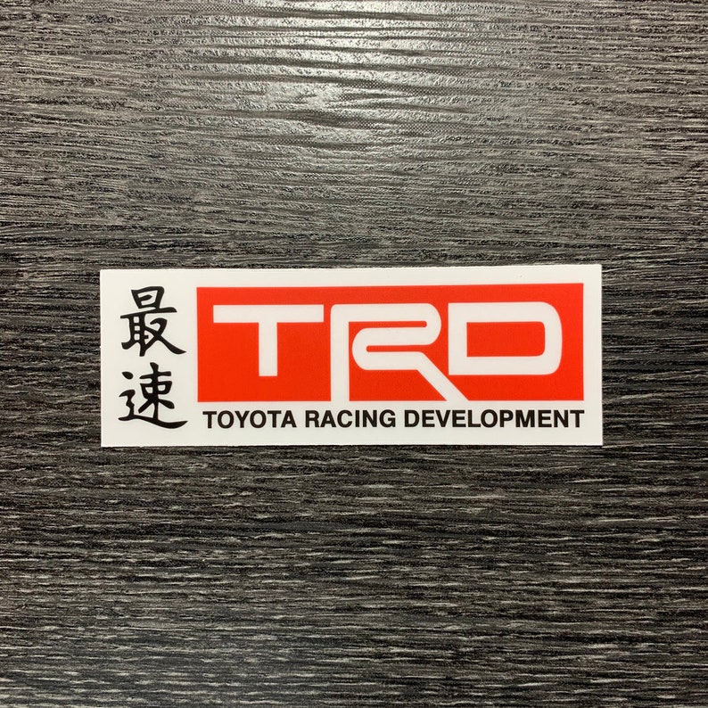 Toyota Racing Development TRD Tacoma Tundra Vinyl | Etsy