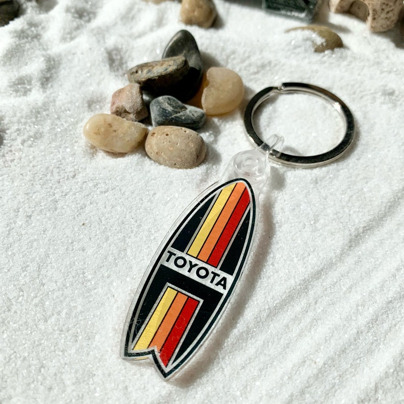 Toyota Surfboard Keychain Tacoma Tundra 4runner FJ Cruiser | Etsy