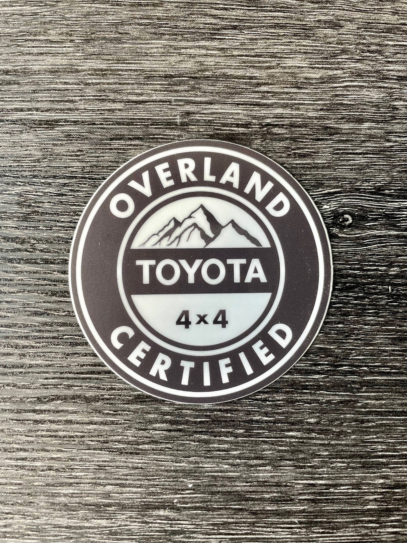 Toyota Overland Certified 4x4 Vinyl Stickers / Retro Decal | Etsy