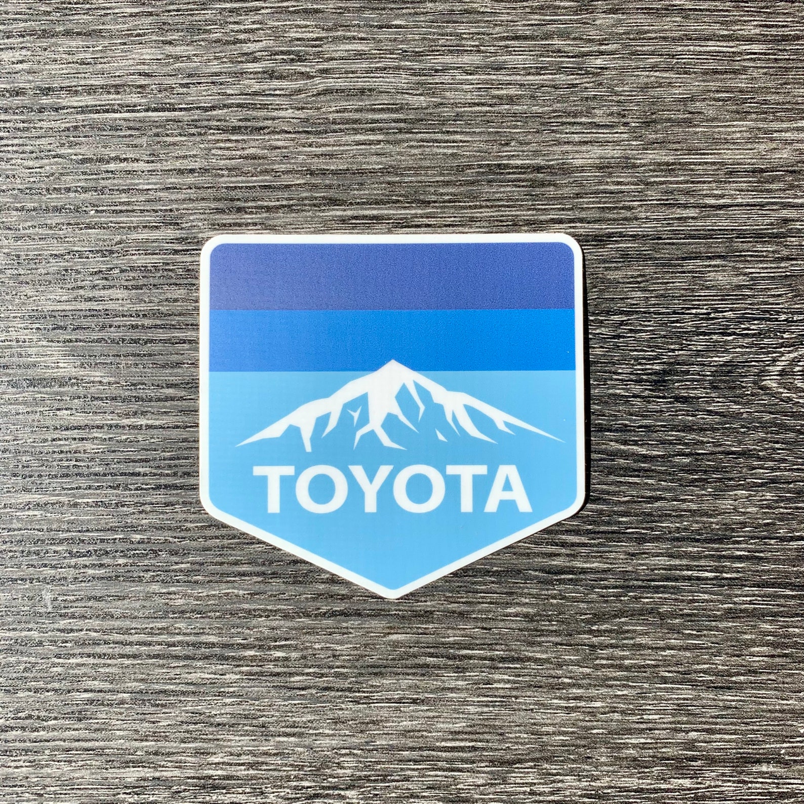 Toyota 4WD Outdoor Adventure Blue Stripes Vinyl Stickers | Etsy