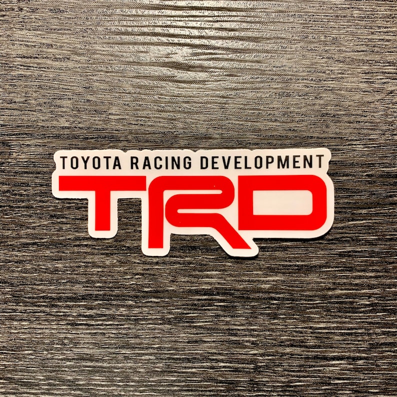 Toyota Racing Development TRD Tacoma Tundra Vinyl | Etsy