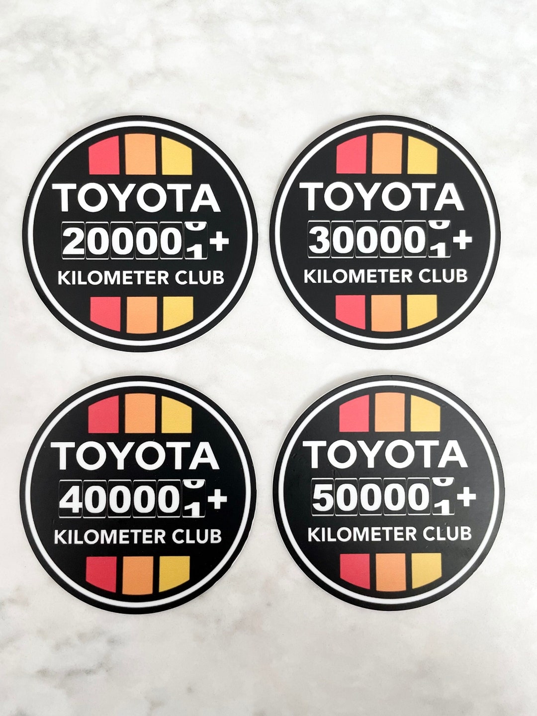 Toyota High KILOMETER Club Vinyl Sticker/ Car Decal 4WD 4X4 - Etsy