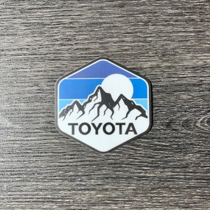 Toyota 4WD Outdoor Adventure Blue Stripes Vinyl Stickers - Tacoma ...