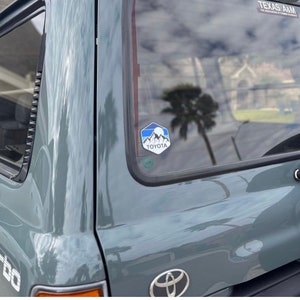 Toyota 4WD Outdoor Adventure Blue Stripes Vinyl Stickers - Tacoma ...