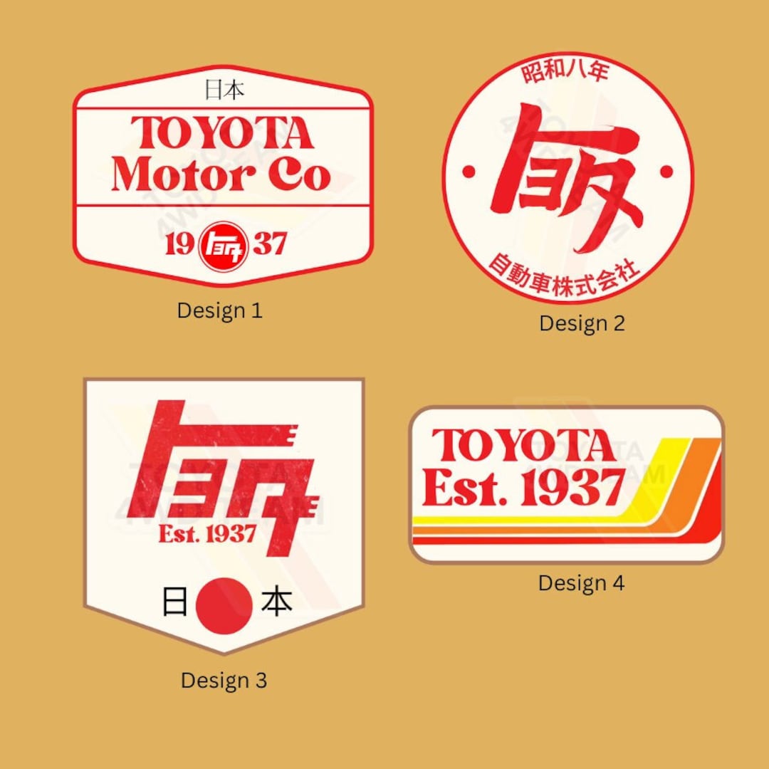 Toyota Heritage Collection Vinyl Sticker/decal TRD Tacoma Tundra With ...