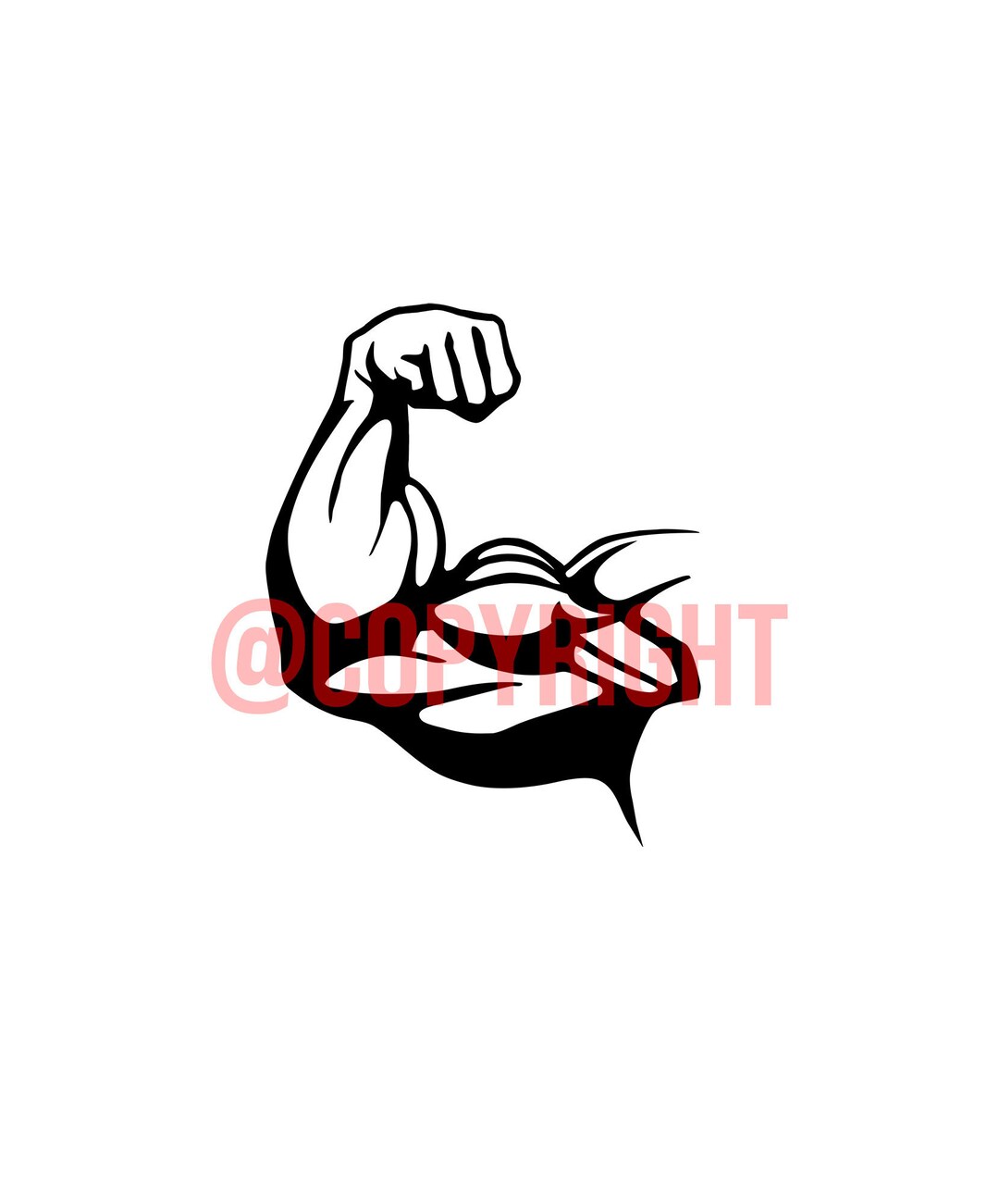 Bodybuilder Biceps .SVG .PNG - Etsy