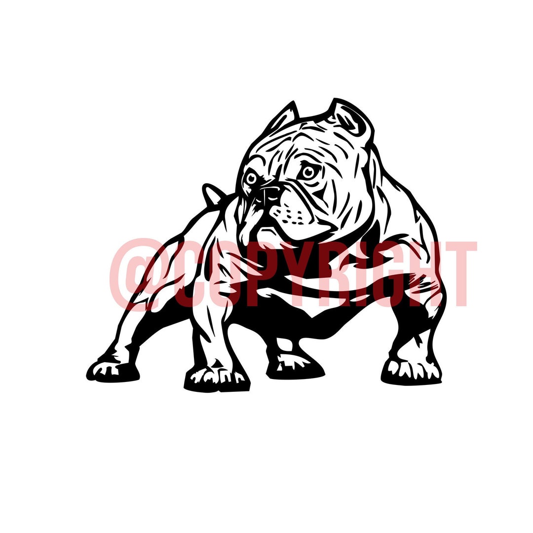 American Minibully Extreme .SVG .PNG - Etsy