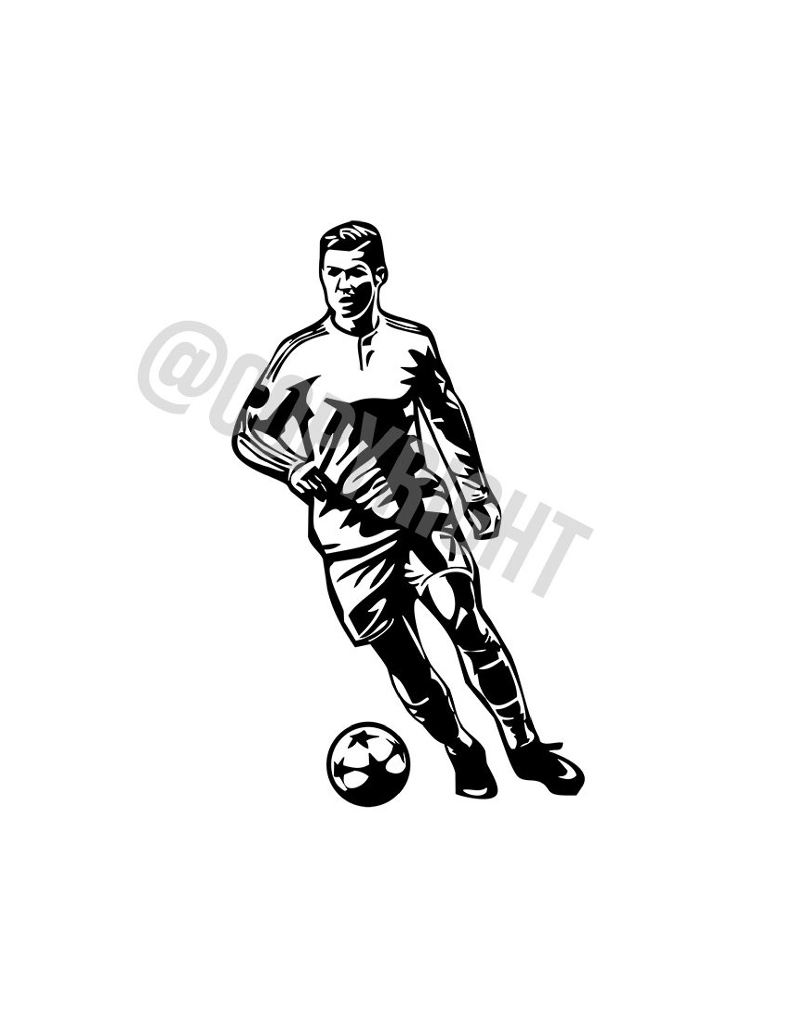 Cristiano Ronaldo Vector Design . SVG . PNG | Etsy