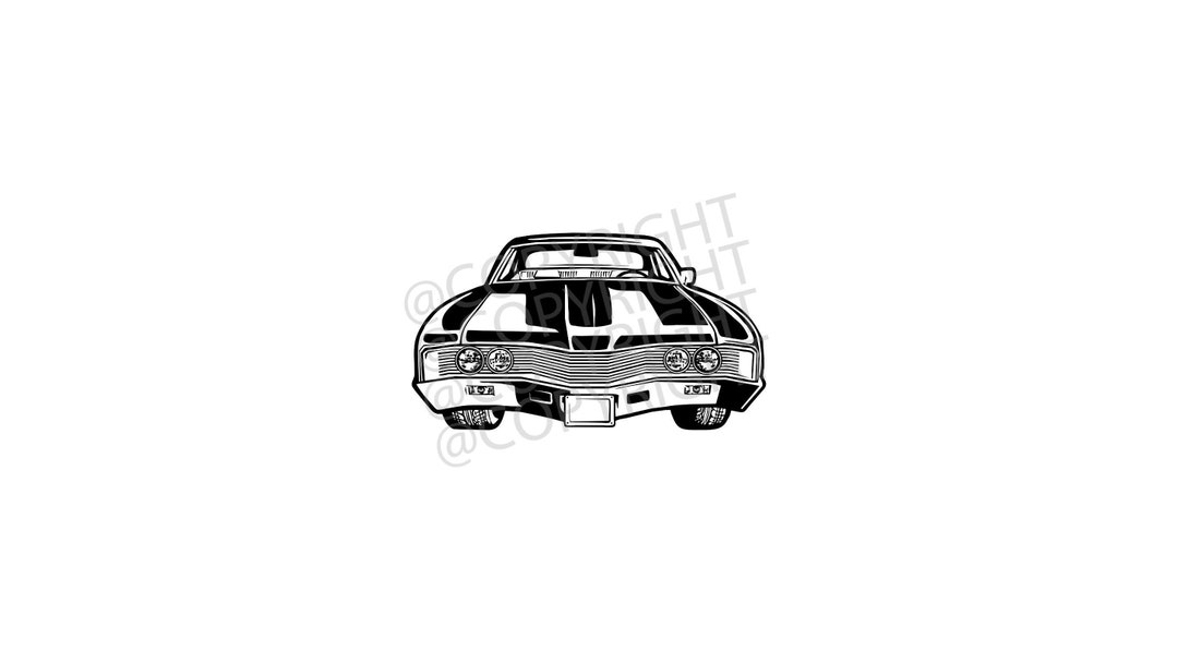 Mercury Montego 1970 .SVG .PNG 4k - Etsy