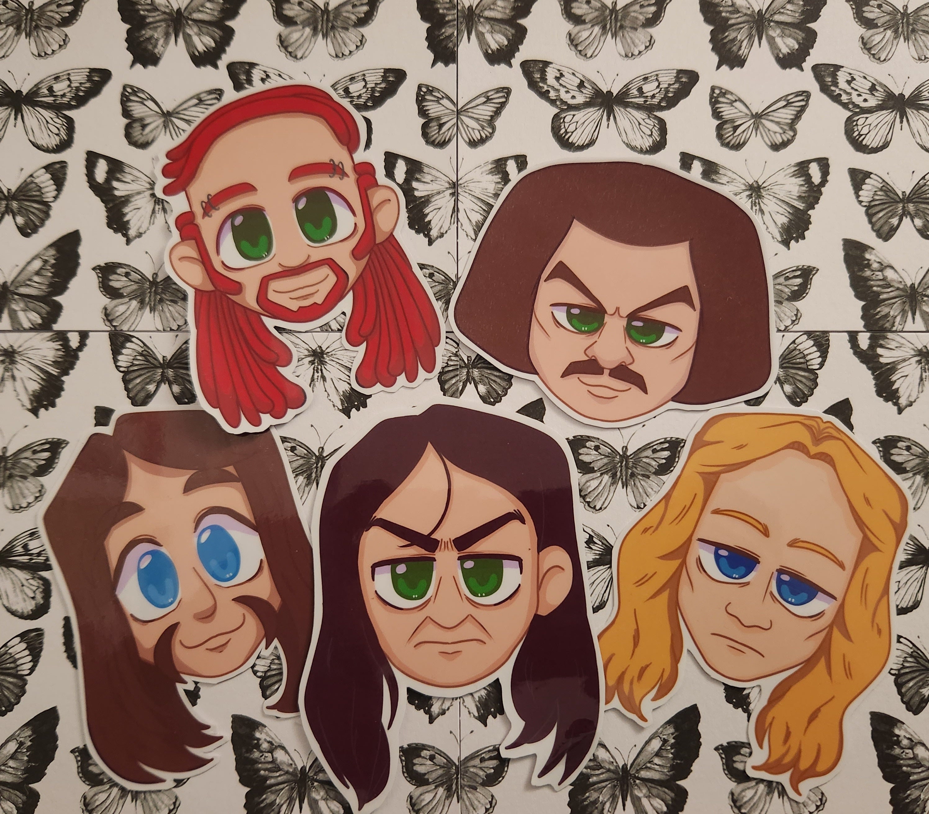 Dethklok Metalocalypse Inspired Stickers - Etsy