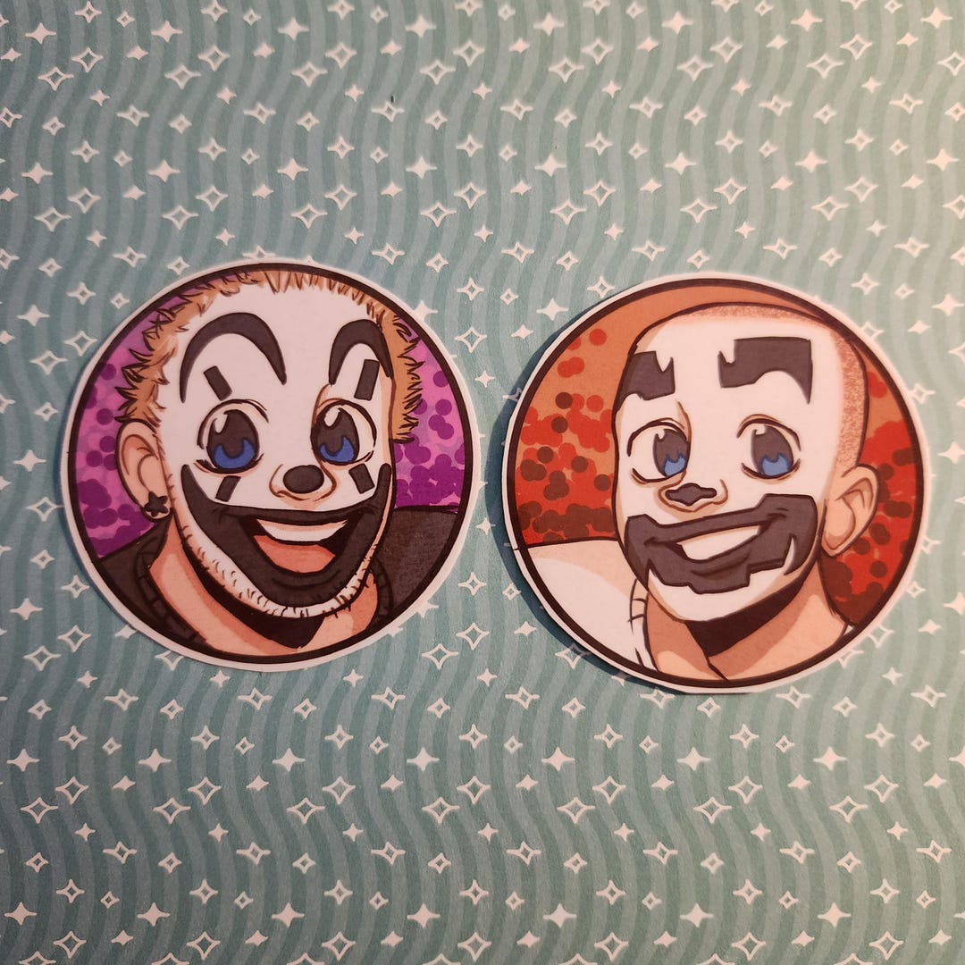 Insane Clown Posse Inspired Stickers - Etsy