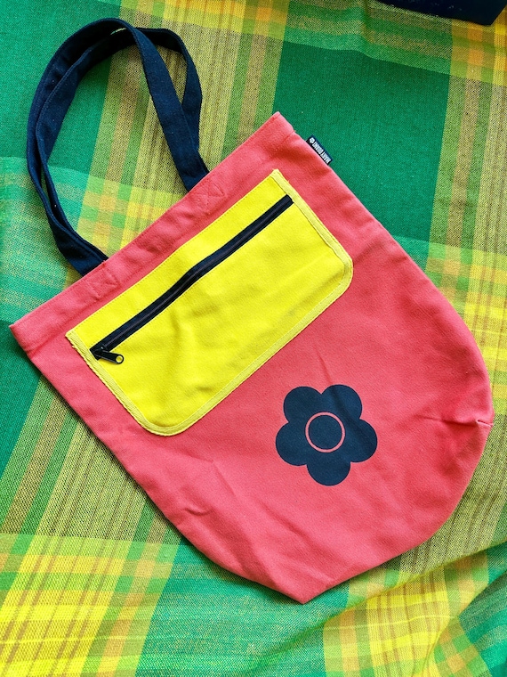 Mary Quant tote bag from V&A Museum Shop cotton flowe… - Gem
