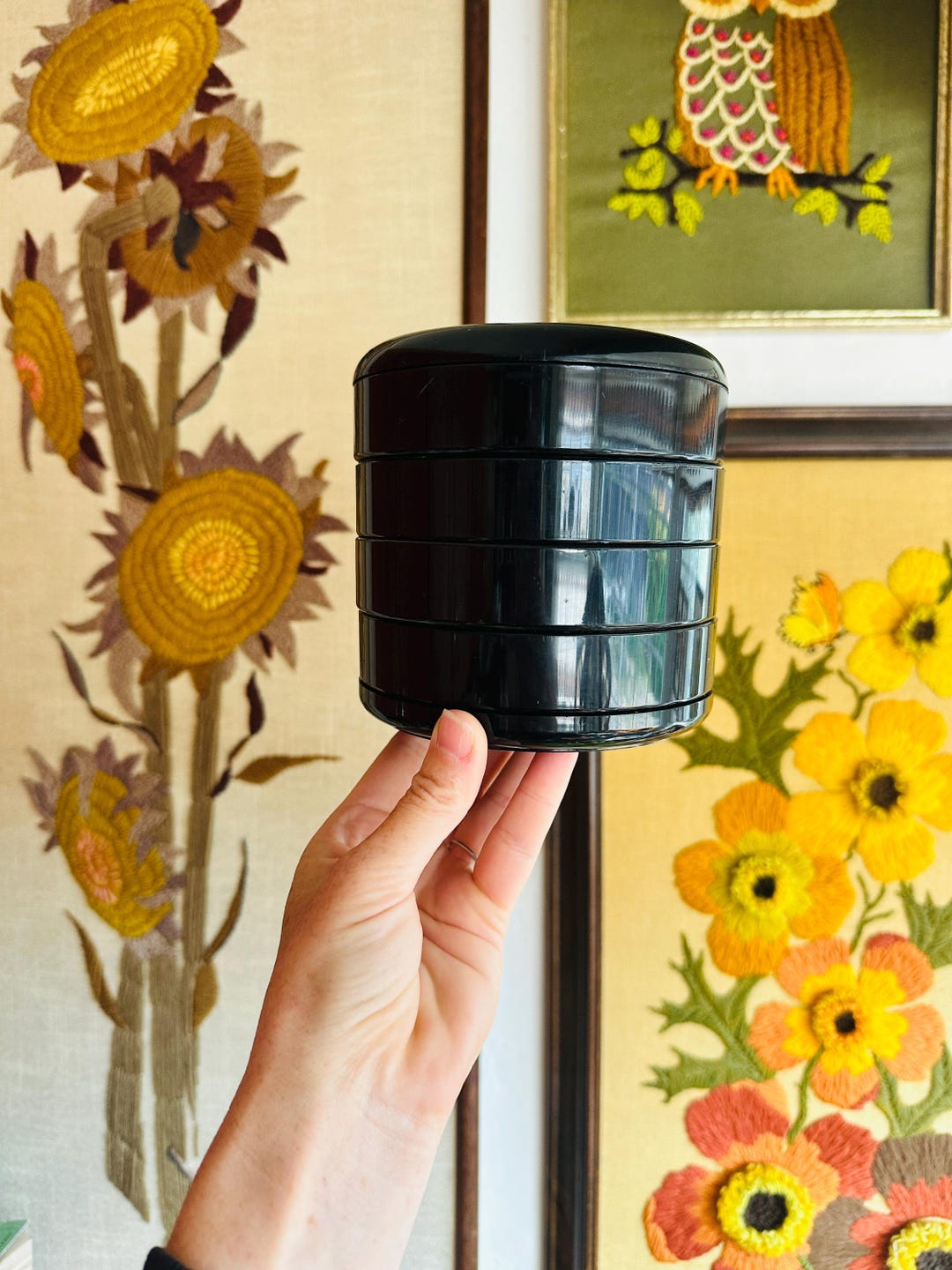 Interdesign Swivel Vanity Jewelry Desk Organizer Vintage Black - Etsy