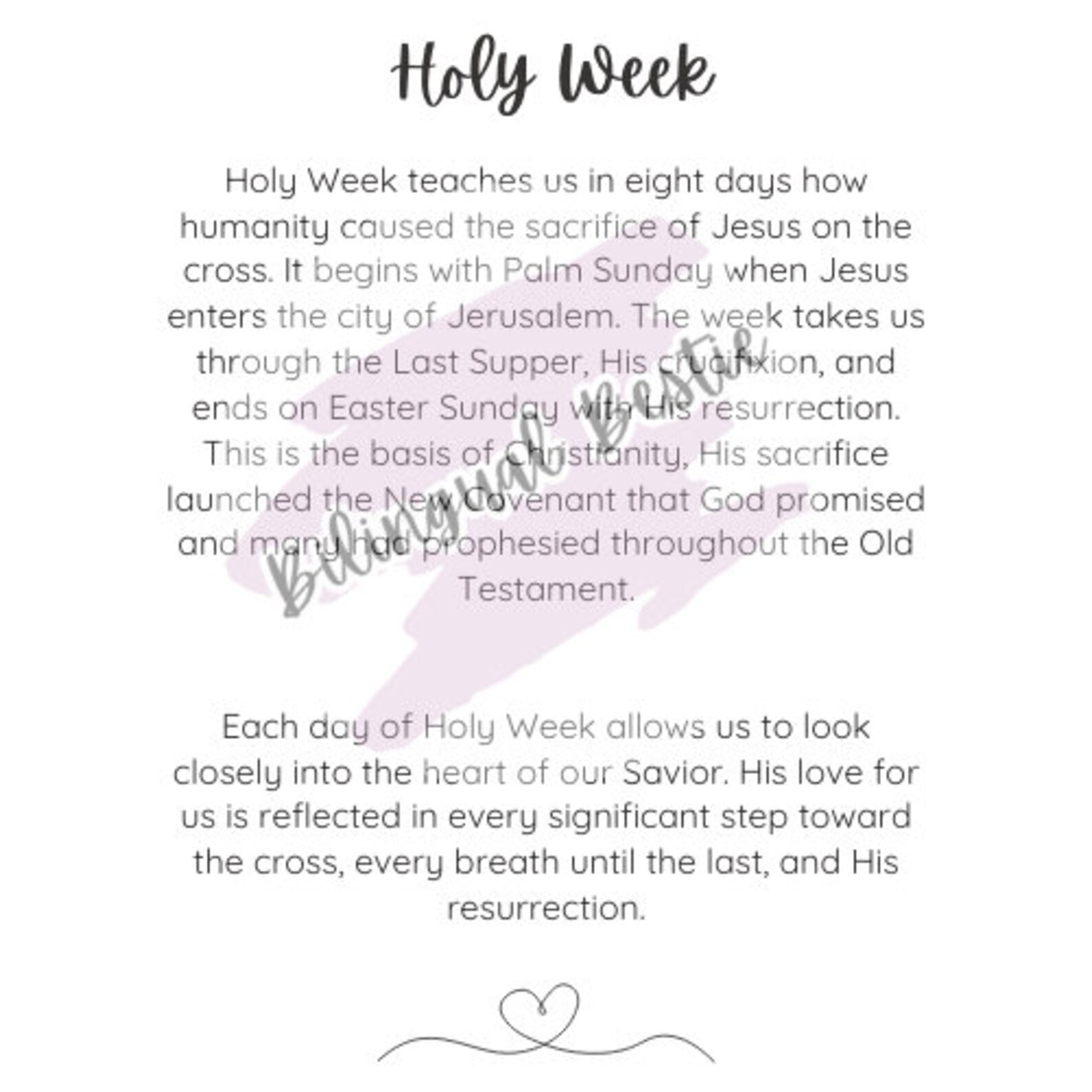 BILINGUAL Easter Packet, Feliz Dia De Resurreccion, Pascua, Christian ...