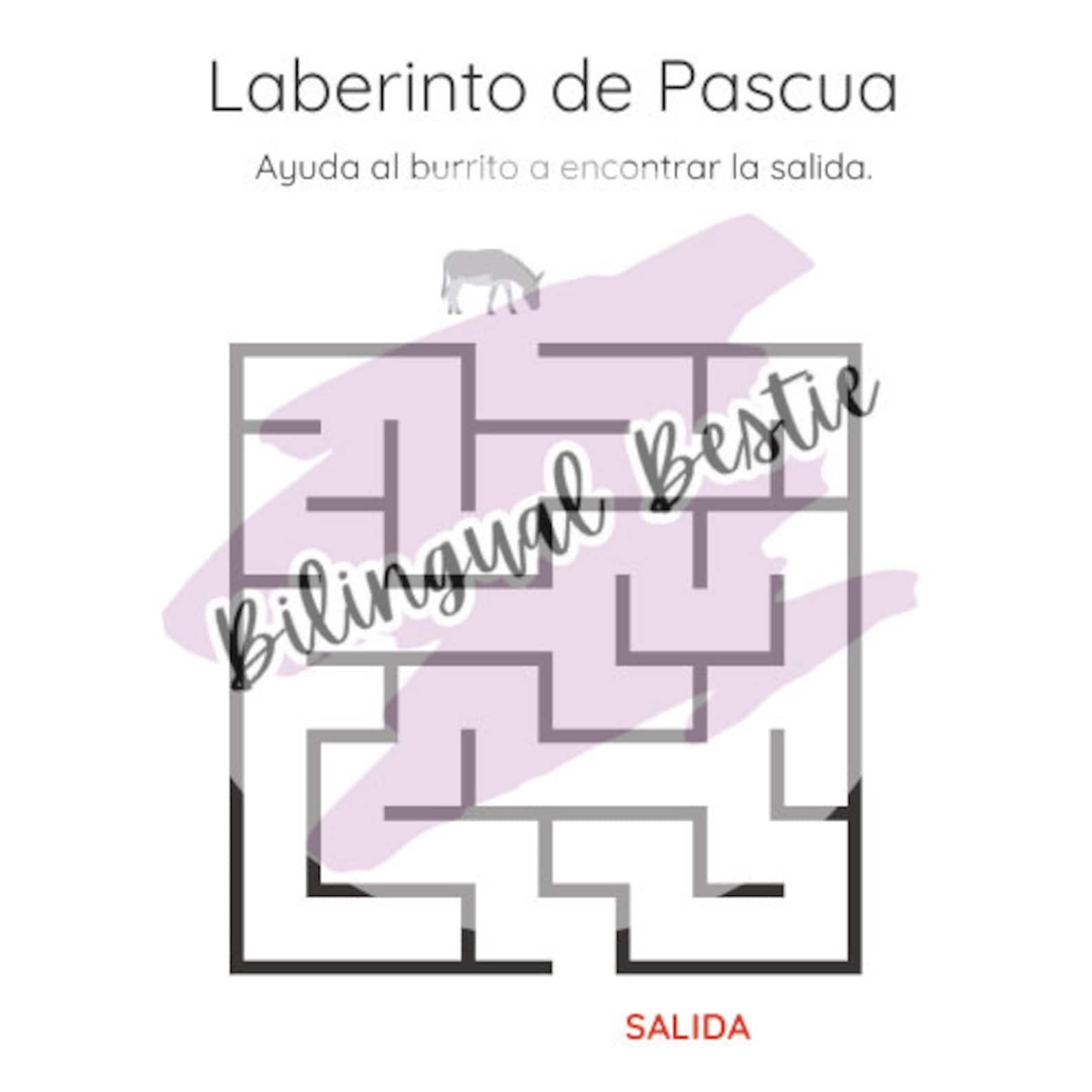 SPANISH Easter Packet, Feliz Dia De Resurreccion, Pascua, Christian ...