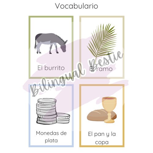 SPANISH Easter Packet, Feliz Dia De Resurreccion, Pascua, Christian ...