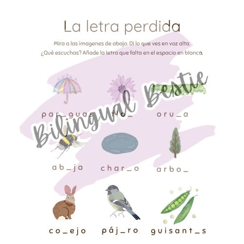 SPANISH Spring Unit Study, La Primavera, Paquete Para Niños, Homeschool ...