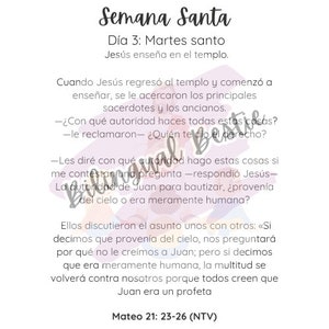 SPANISH Easter Packet, Feliz Dia De Resurreccion, Pascua, Christian ...