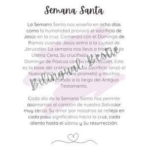 SPANISH Easter Packet, Feliz Dia De Resurreccion, Pascua, Christian ...