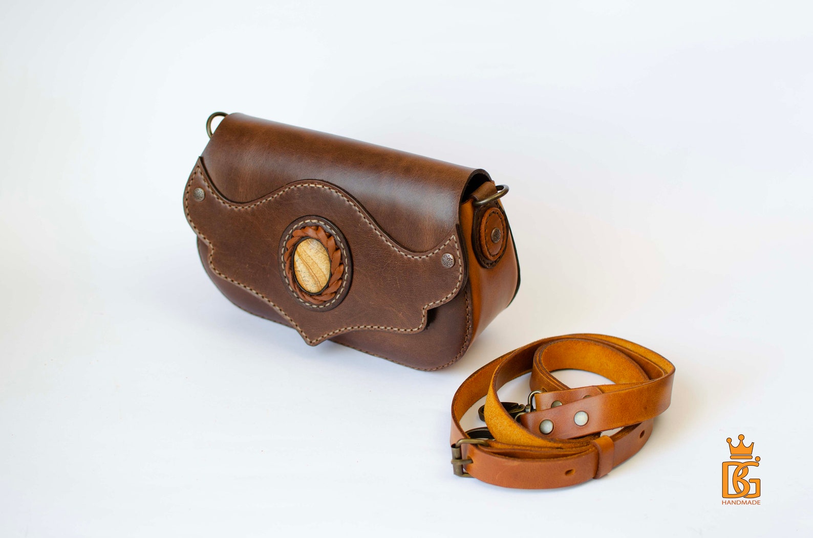 Leather Crossbody Bag Pattern, Pdf Handmade MINI LEATHER BAG ...
