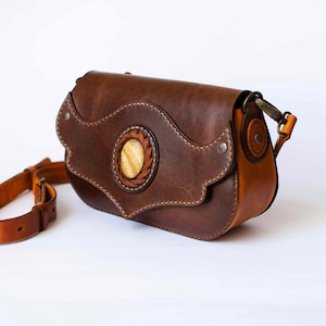 Leather Crossbody Bag Pattern, Pdf Handmade MINI LEATHER BAG ...