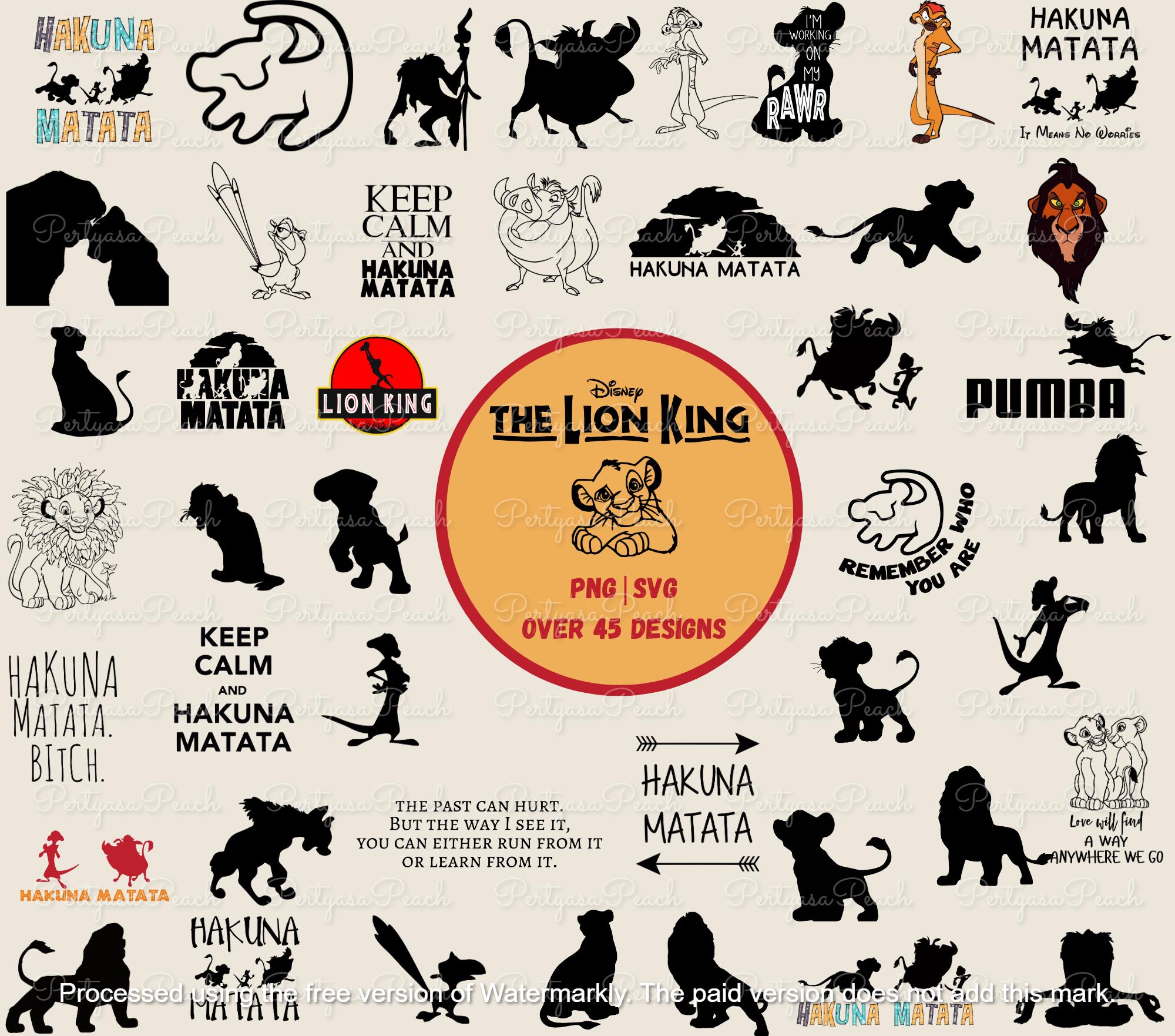 Hakuna Matata Simbolo Do Infinito
