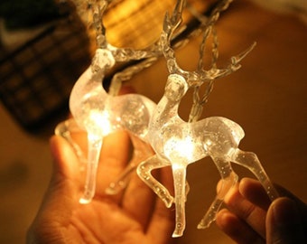 Led Reindeer Lamp - Etsy