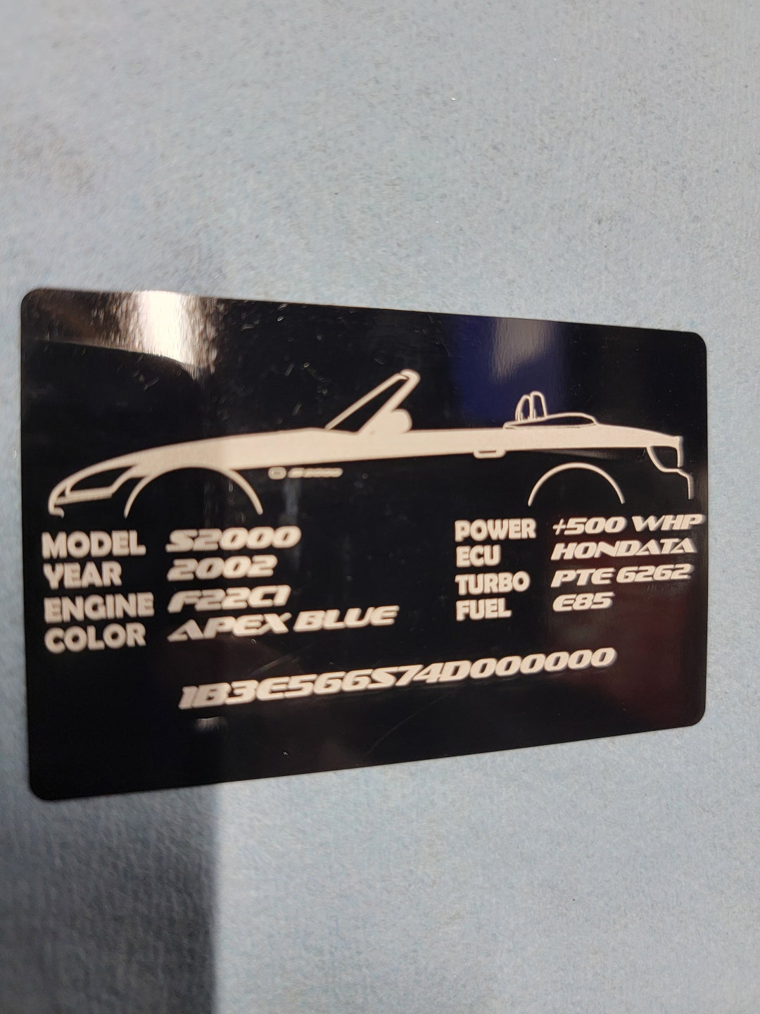 Honda Civic S2k Build Badge - Etsy