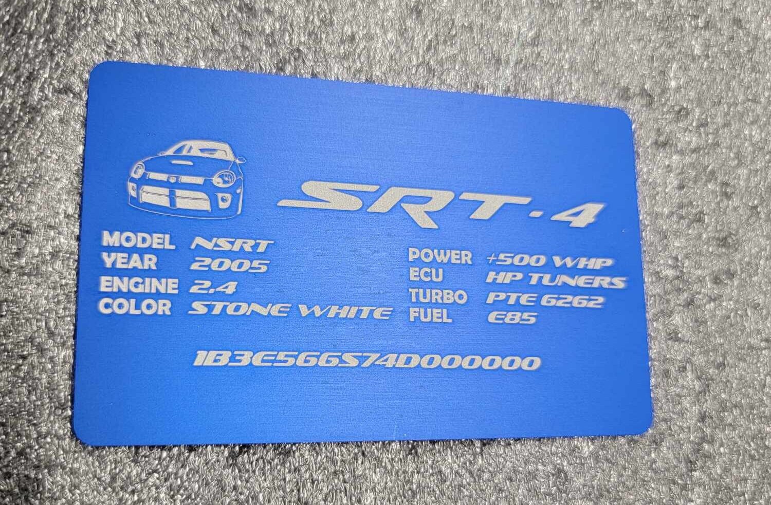 SRT4 Neon Build Badge - Etsy