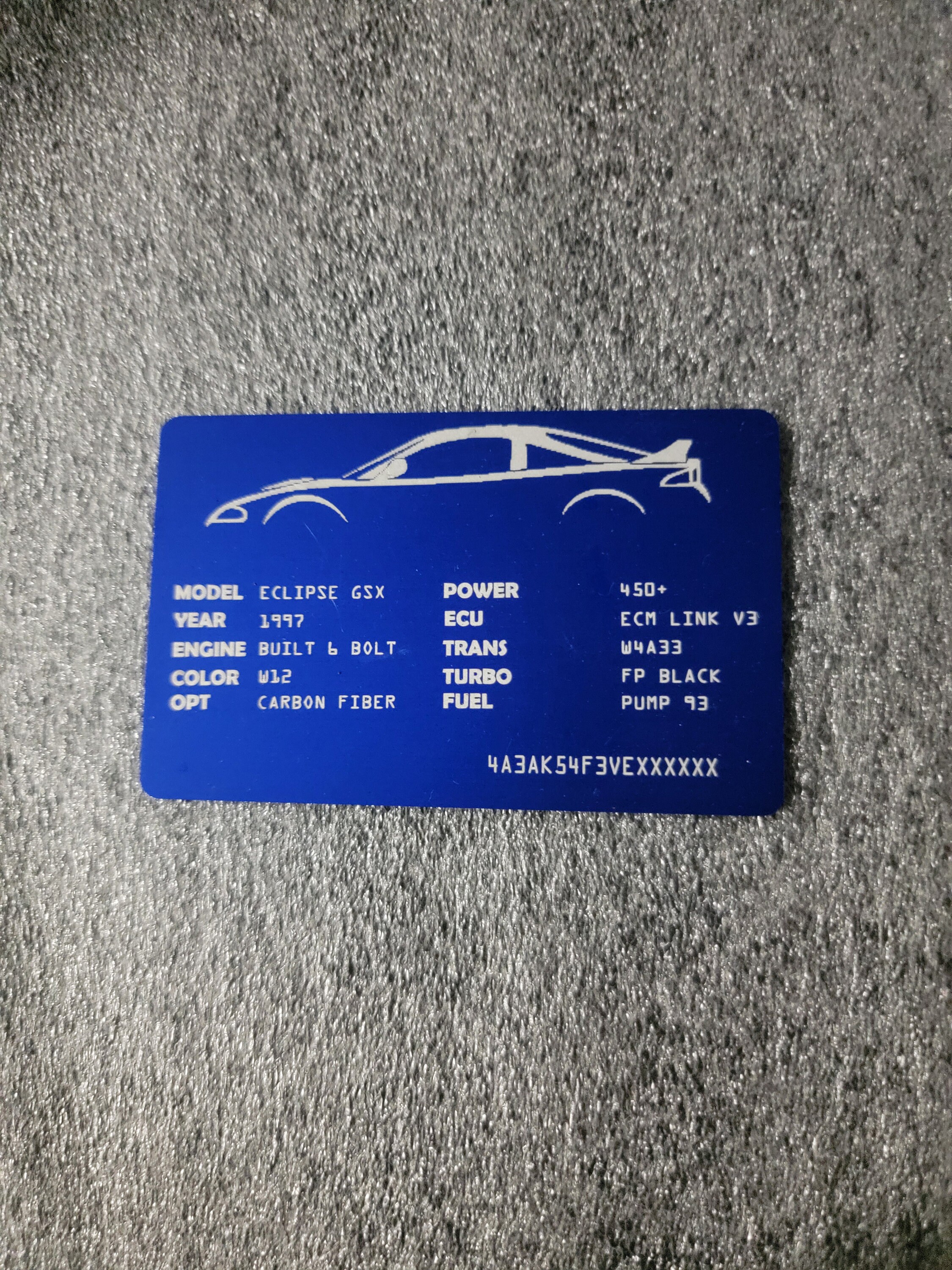 2G Eclipse Talon Build Badge - Etsy