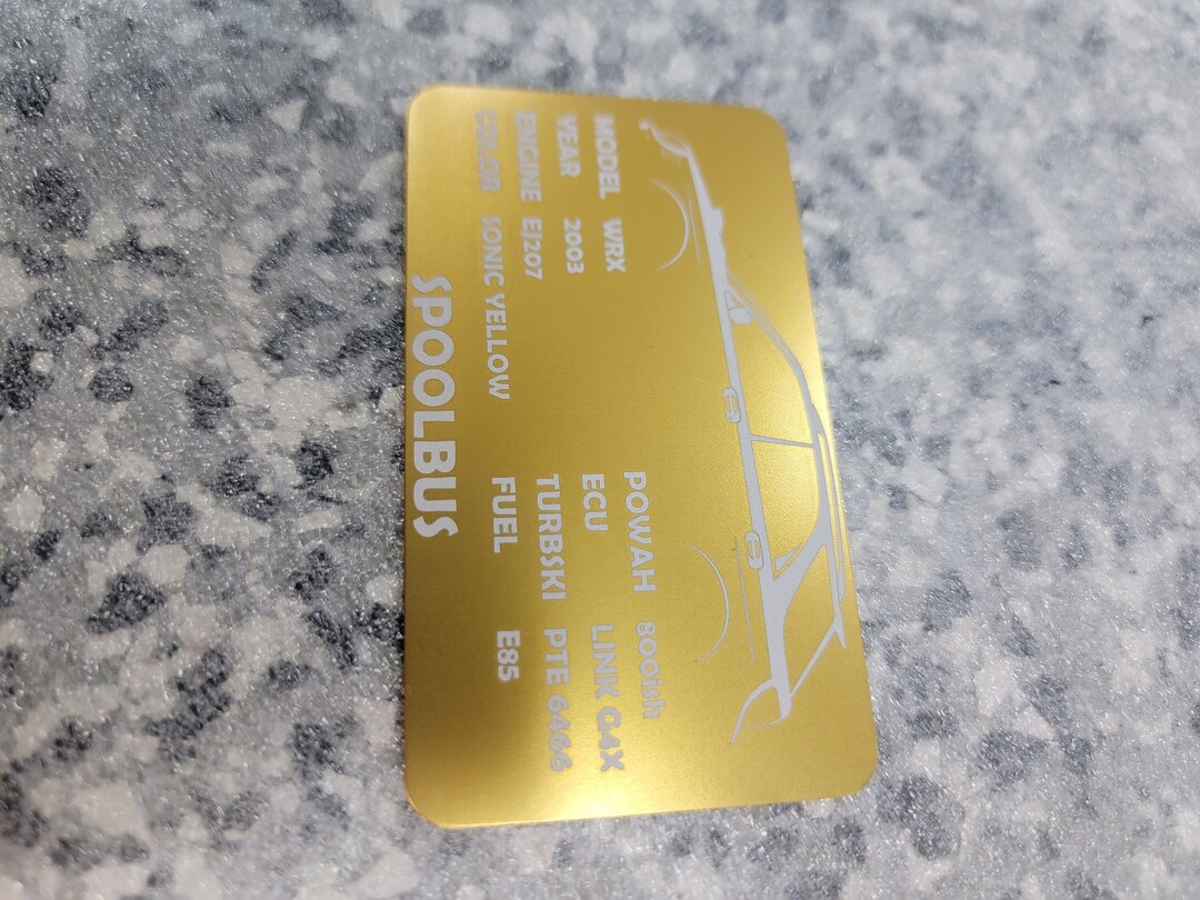 Subaru WRX Impreza STI Build Badge - Etsy