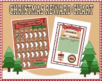 Naughty Nice Chart - Etsy UK