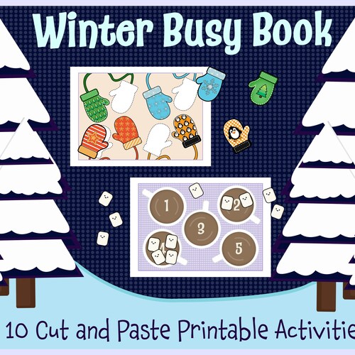Printable Busy Book - Etsy