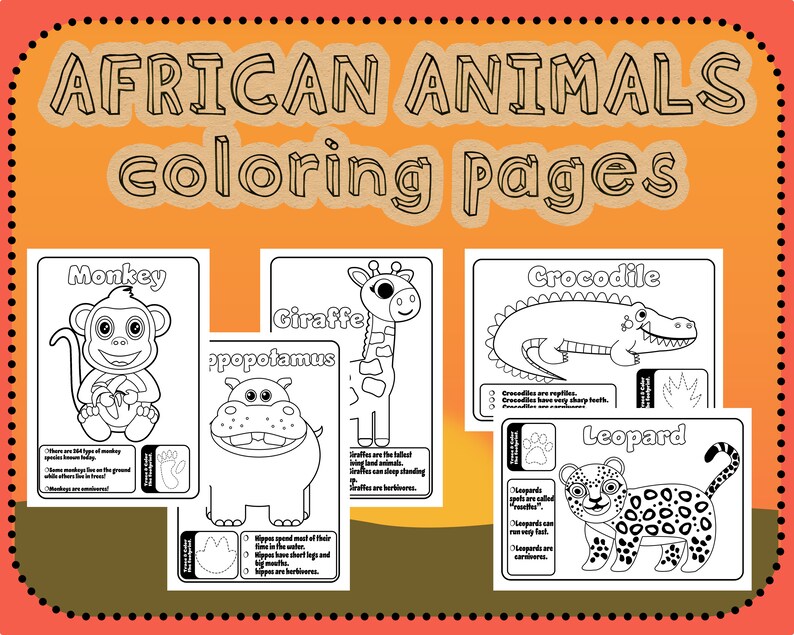 Animal Coloring Pages, Kids Coloring Pages, Homeschool Resources, Kids ...