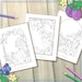 Fairy Coloring Pages - 3 Adorable Berry-themed Pixie Illustrations ...
