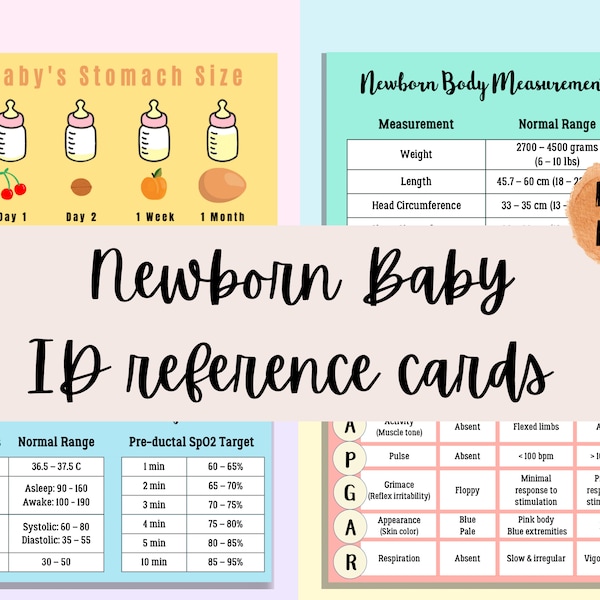 Reference Cards - Etsy
