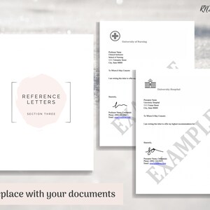 Nursing Portfolio Template, Simple Modern, Registered Nurse Template ...