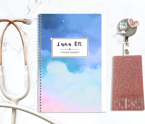 Mom & Baby Reusable Nurse Report Notebook Postpartum Mom and - Etsy