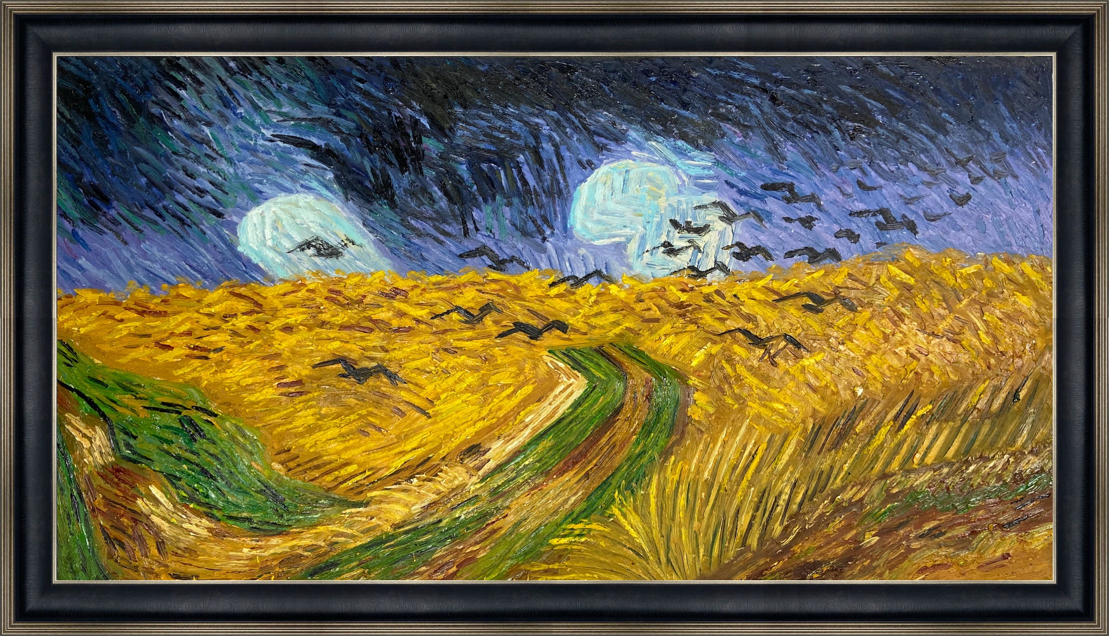 Van Gogh Wheatfield With Crows