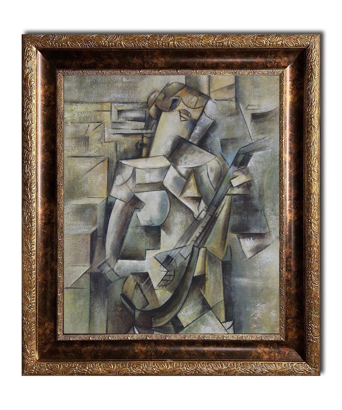 Picasso Girl with a Mandolin 26x30 Hand-Painted | Etsy