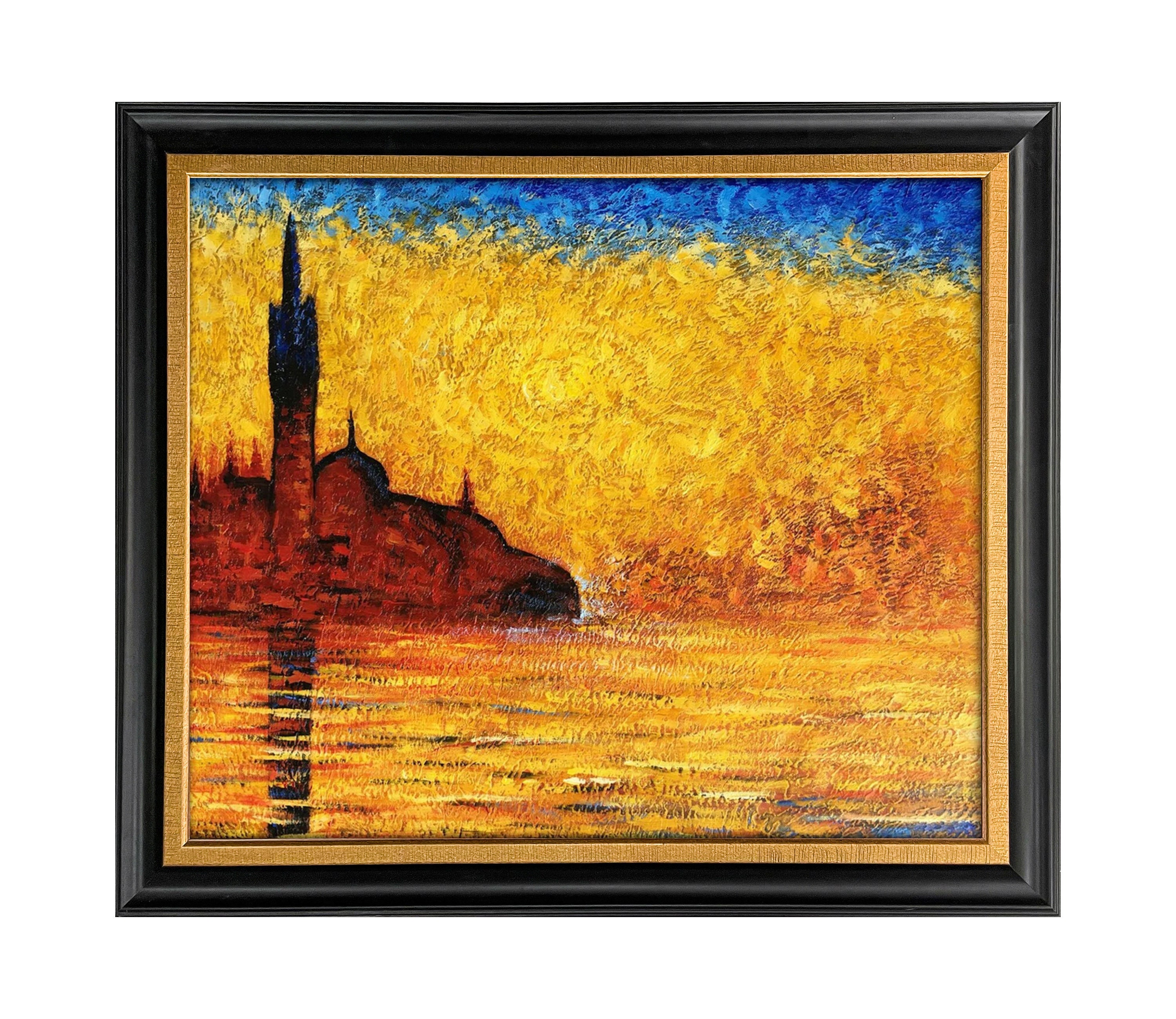 Large Twilight Venice Claude Monet