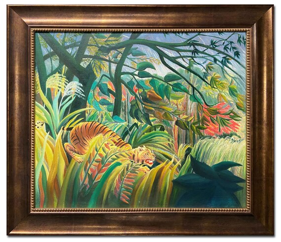 Henri Rousseau Surprised