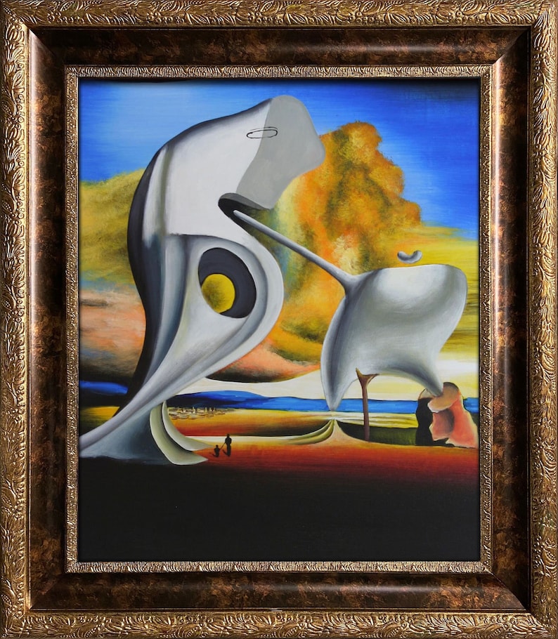 Salvador Dali Millet's Architectonic Angelus - Etsy