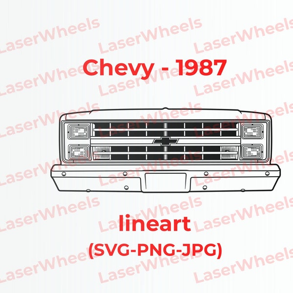 Chevy Square Body Vector - Etsy