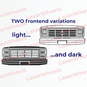 Ford 7th Gen F150 Truck Grill - Detailed Vector Art for Engraving T ...