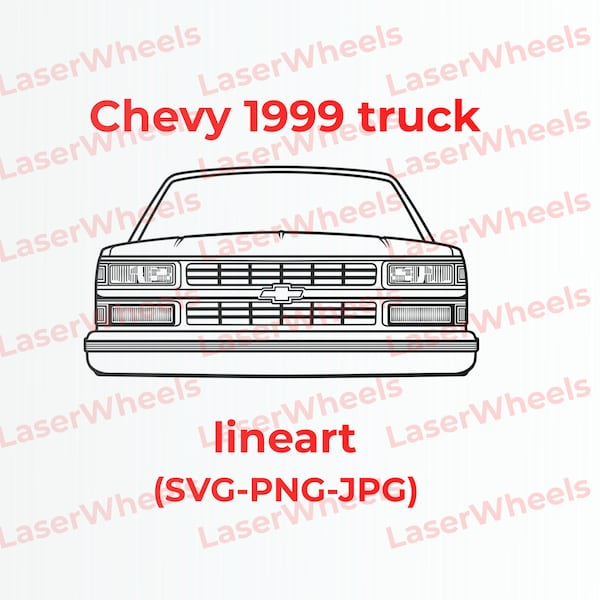 Square Body Chevy Truck Svg - Etsy