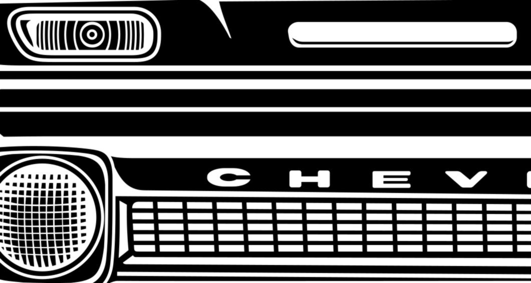 Chevy 1964 C10 Frontend SVG Vector Line Art for Engraving - Etsy Canada