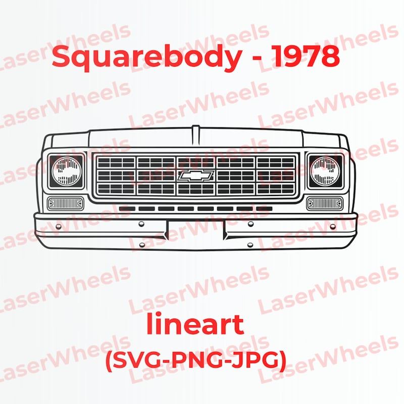 Chevy Squarebody Svg - Etsy