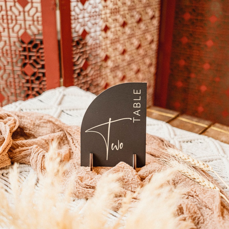 Table Numbers for Wedding Modern Wedding Table Numbers Wood - Etsy