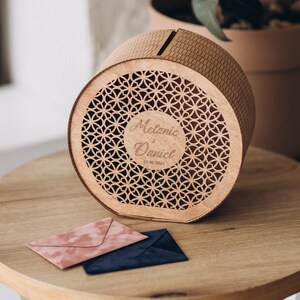 Custom Wedding Card Box Boho Wedding Card Box With Slot - Etsy